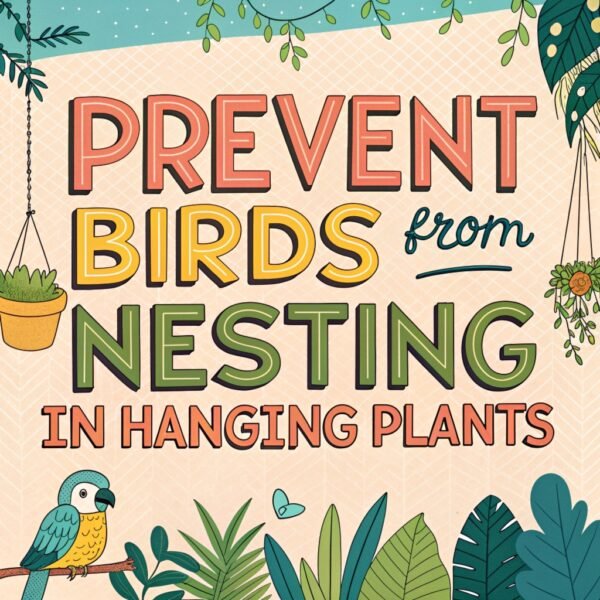 Prevent Birds from Nesting in Hanging Plants: A Comprehensive Guide